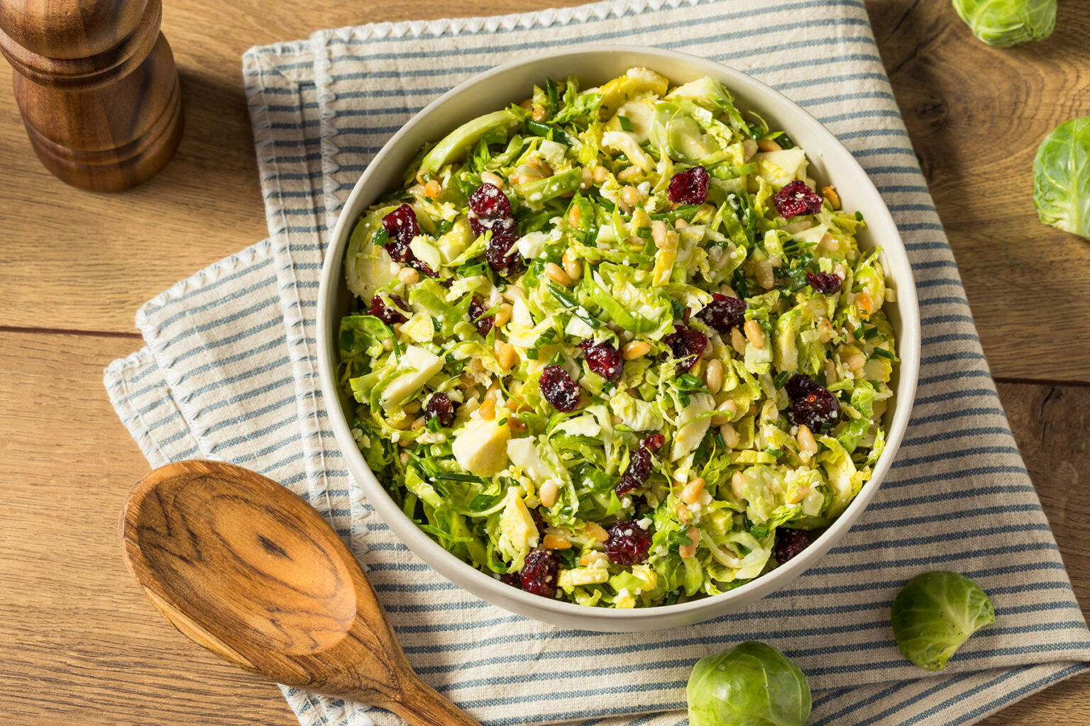 Sprout slaw - Simply Veg