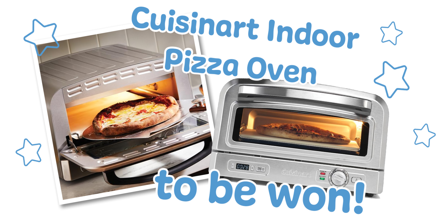 Competition - July25 - WIN a Cuisinart Indoor Pizza Oven! - Simply Veg